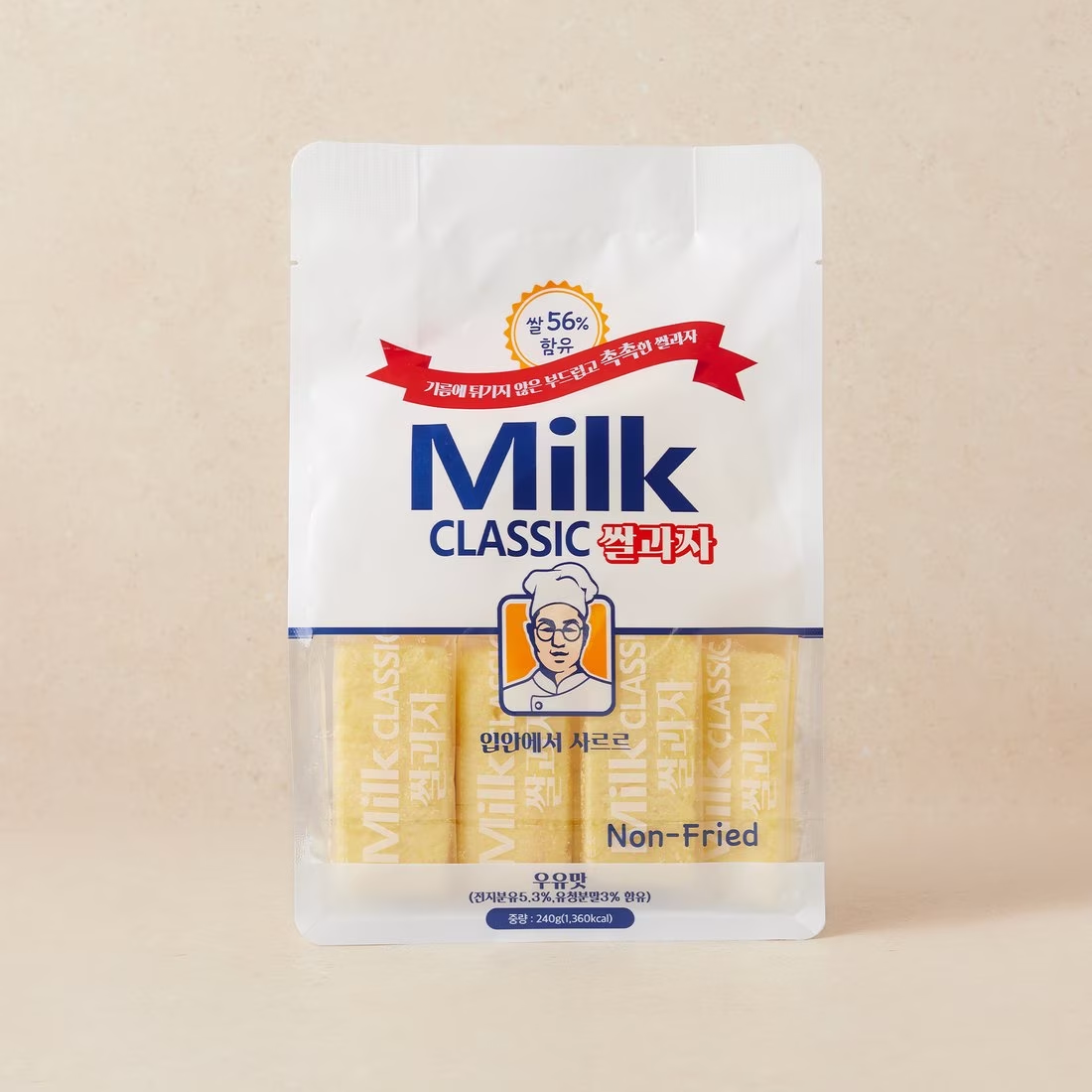 Milk Classic Rice Crackers 240g 밀크 클래식 쌀과자 240g – SUNSHINEMALL KOREA BEAUTY