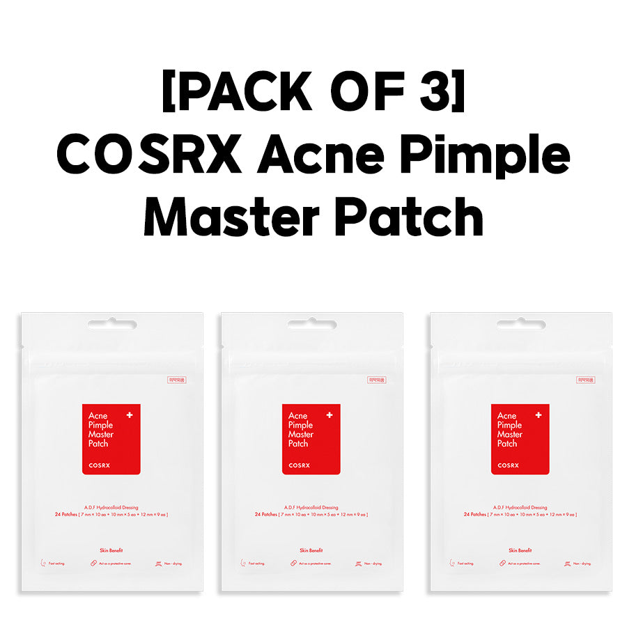 [PACK OF 3] COSRX Acne Pimple Master Patch 코스알엑스 아크네 핌플 마스터 패치 ...